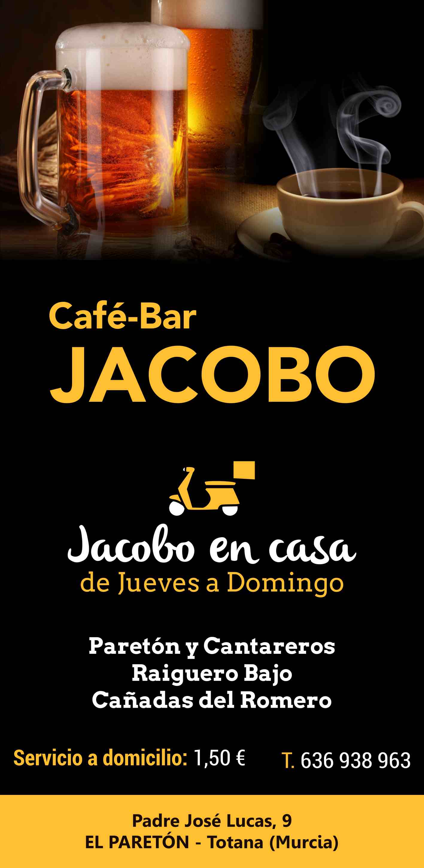 Café-Bar Jacobo | Totana a la carta
